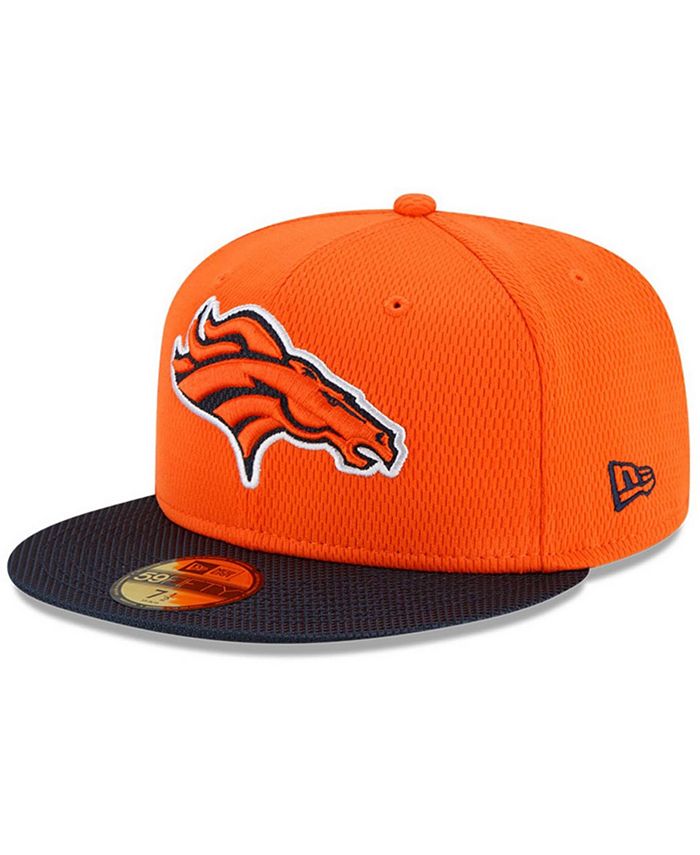 New Era Men's Denver Broncos 2021 NFL Sideline Road 59FIFTY Fitted Cap ...