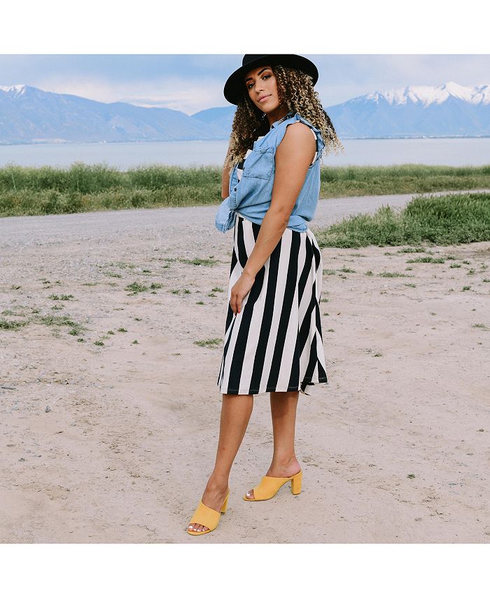 Journee Collection Women's Allea Block Heel Dress Sandals - Macy's