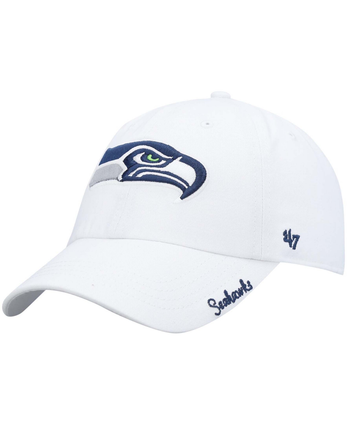 Click here for Womens White Seattle Seahawks Miata Clean Up Logo... prices