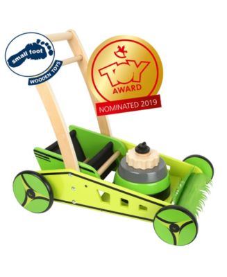 Small Foot Wooden Toys Lawn Mower and Baby Walker Playset - Macy's