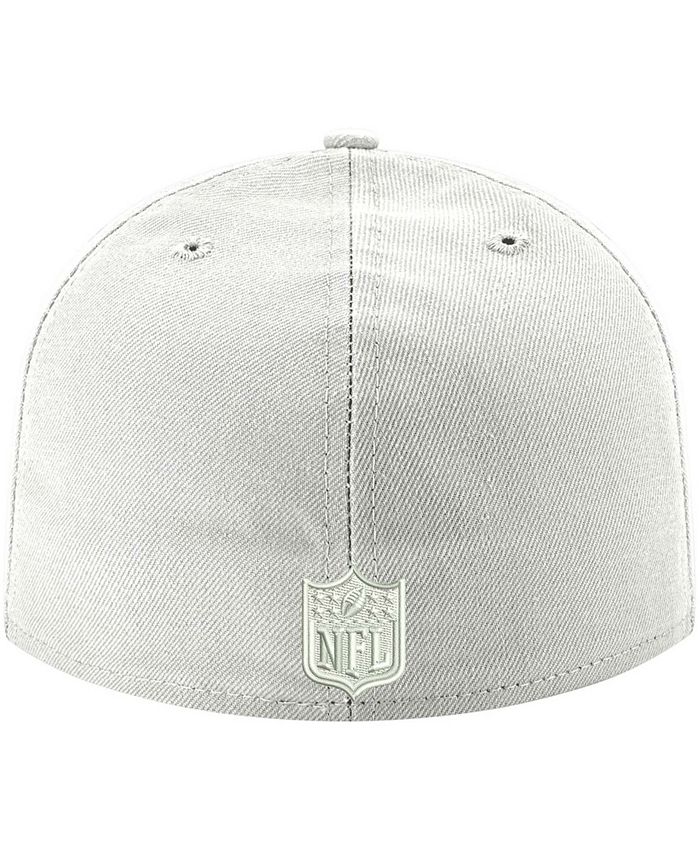 New Era Men's Los Angeles Rams White on White Primary Logo 59FIFTY ...