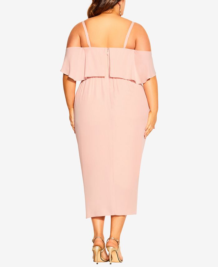 City Chic Trendy Plus Size Va Va Voom Dress - Macy's