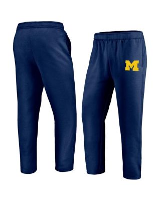 Men's Navy Michigan Wolverines School Logo Sweatpants - Macy's