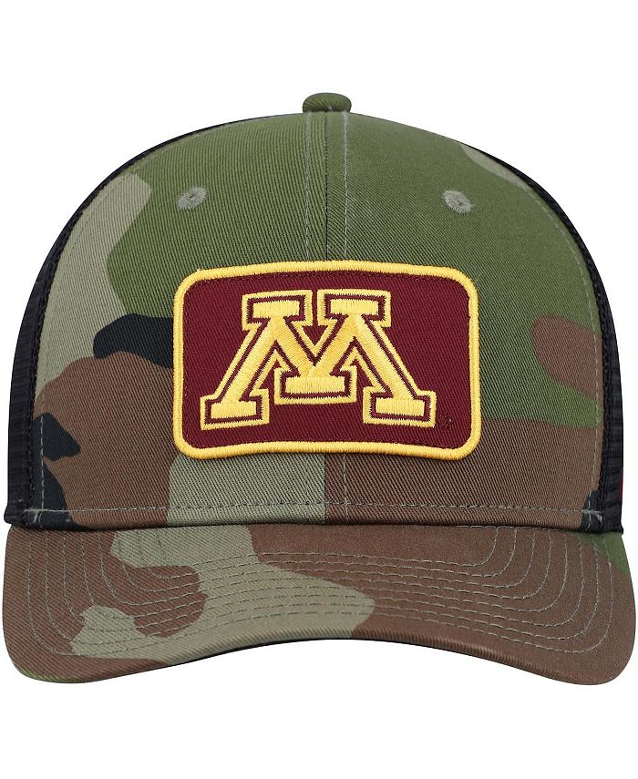 Nike Men's Camo Minnesota Golden Gophers Classic99 Trucker Snapback Hat ...