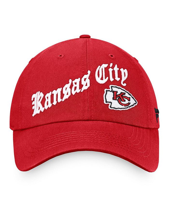 Fanatics Men's Red Kansas City Chiefs Old English Adjustable Hat - Macy's