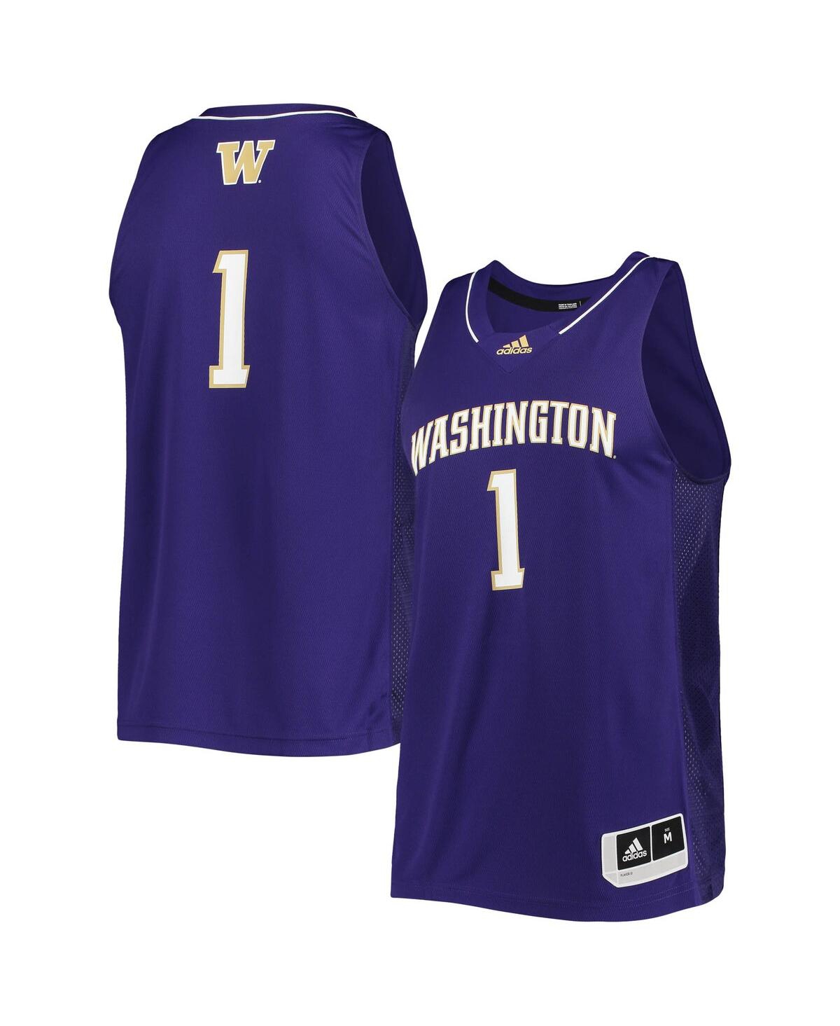 Click here for Adidas Mens 1 Washington Huskies Swingman Basketba... prices