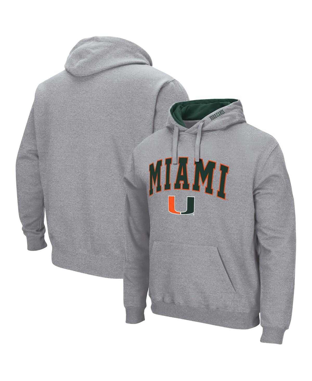 Click here for Mens Miami Hurricanes Arch Logo 3.0 Pullover Hoodi... prices