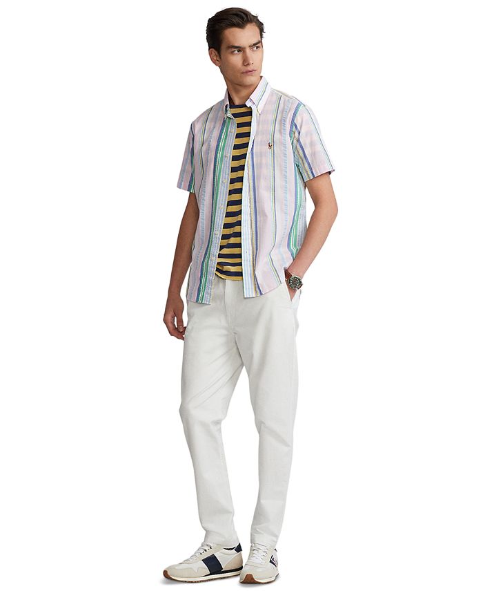 Polo Ralph Lauren Men's RL Prepster Classic-Fit Seersucker Shirt - Macy's