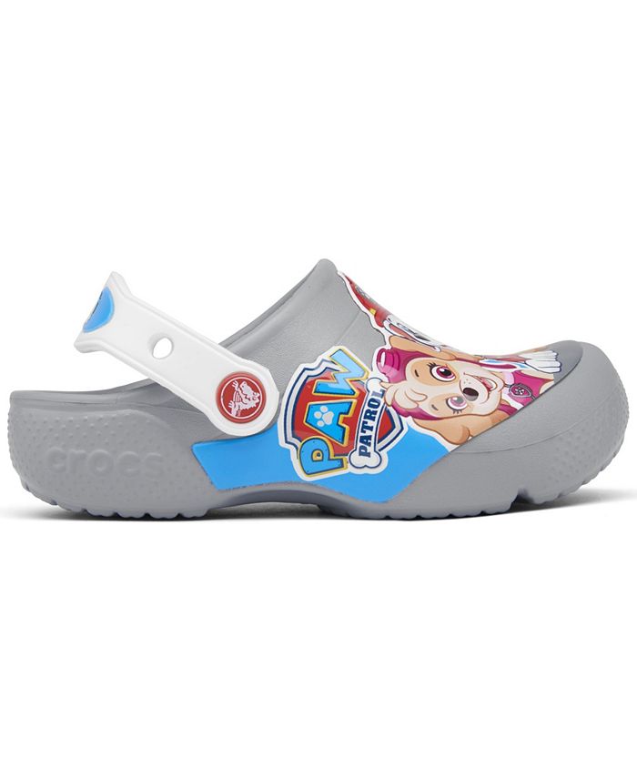 Crocs Toddler Kids Fun Lab Paw Patrol Clogs from Finish Line - Macy's