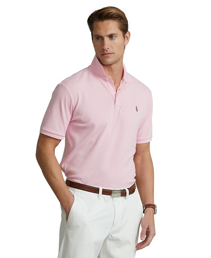 Polo Ralph Lauren Men's Custom Slim Fit Soft Cotton Polo Shirt & Reviews - Polos - Men - Macy's