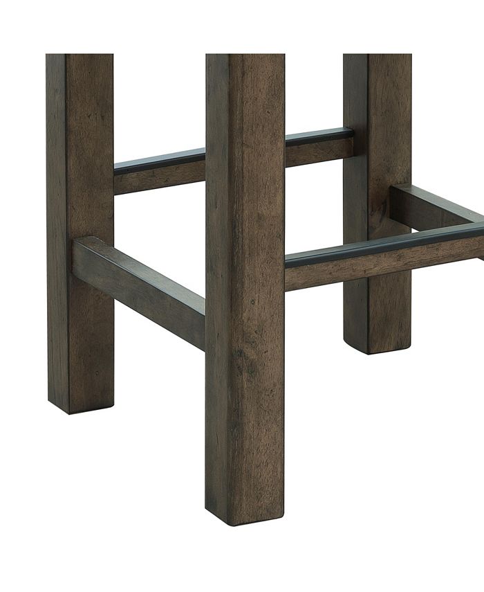 Drew & Jonathan Home Denman Backless Bar Stool - Macy's