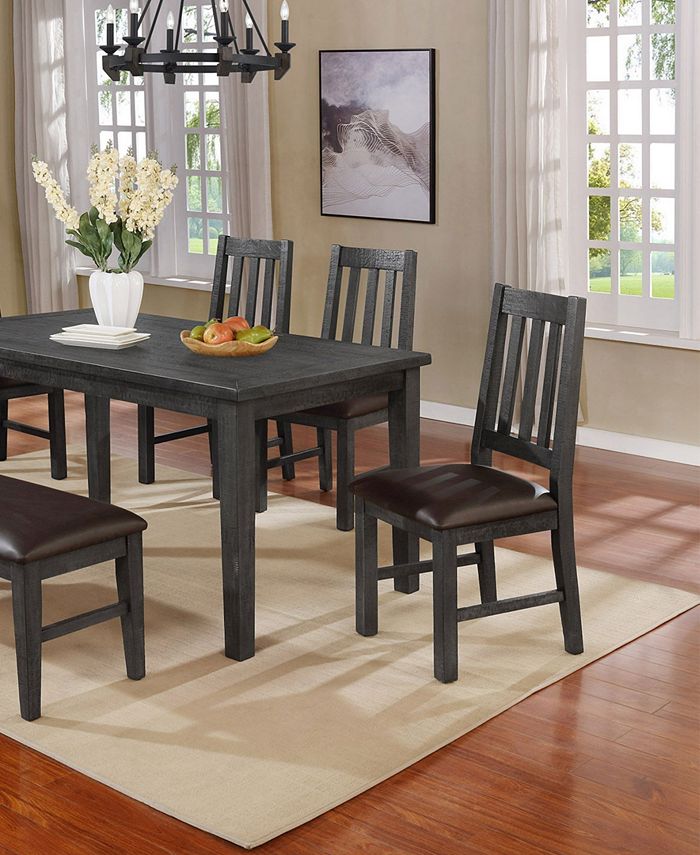 Best Master Furniture Wendy Dining Chairs, Set of 2 - Macy's
