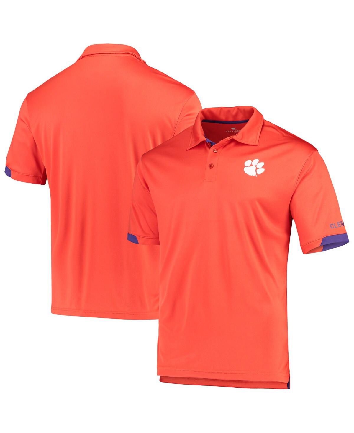 Click here for Mens Colosseum Orange Clemson Tigers Santry Polo S... prices