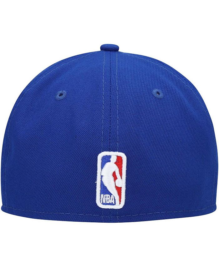 New Era Men's Blue and Light Blue Los Angeles Lakers Hardwood Classics ...