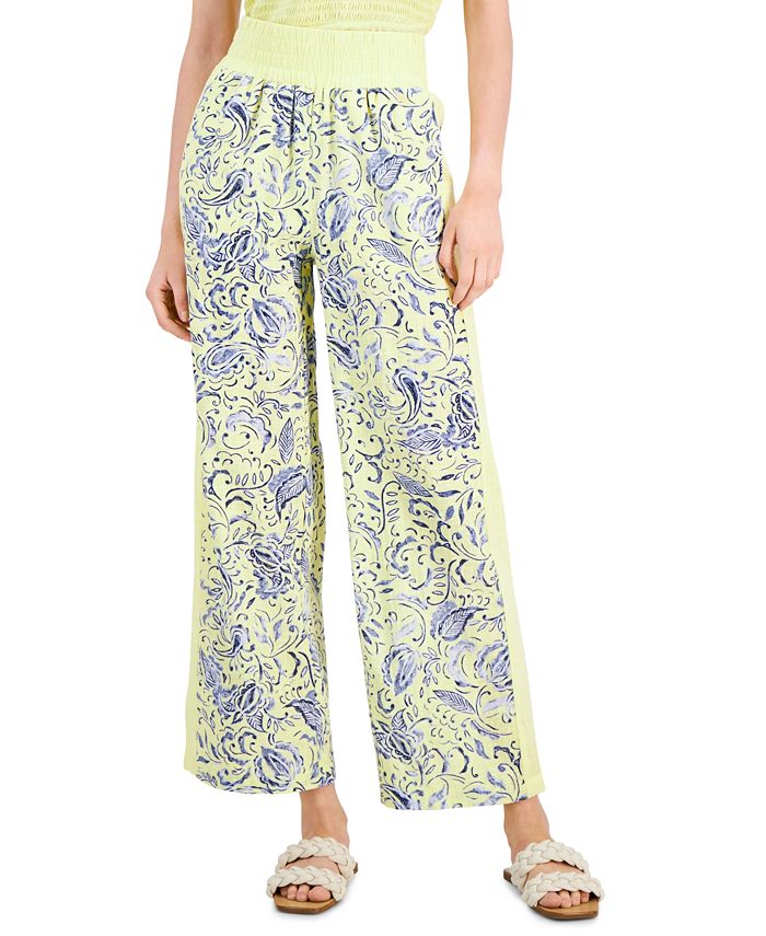 INC International Concepts Women's Color-blocked Pants, Created for ...