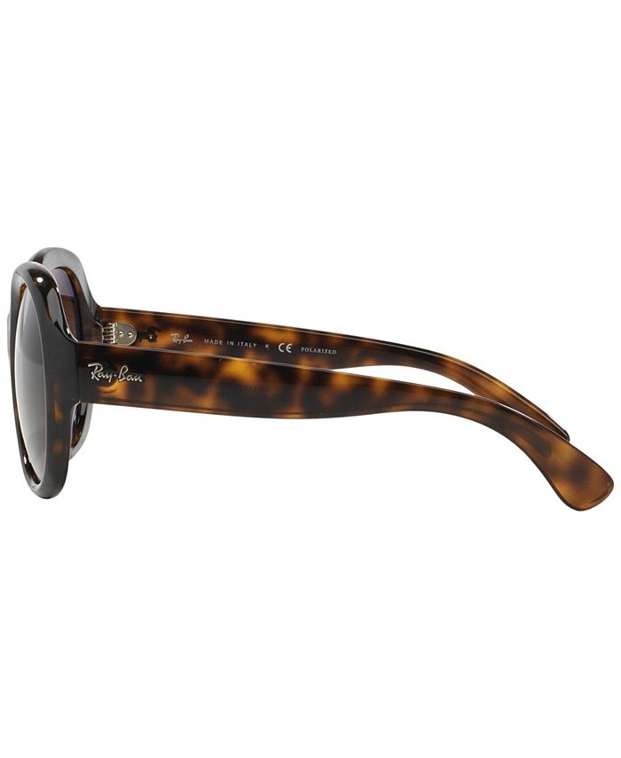 Ray-Ban Women's Polarized Sunglasses, RB4191 - Macy's