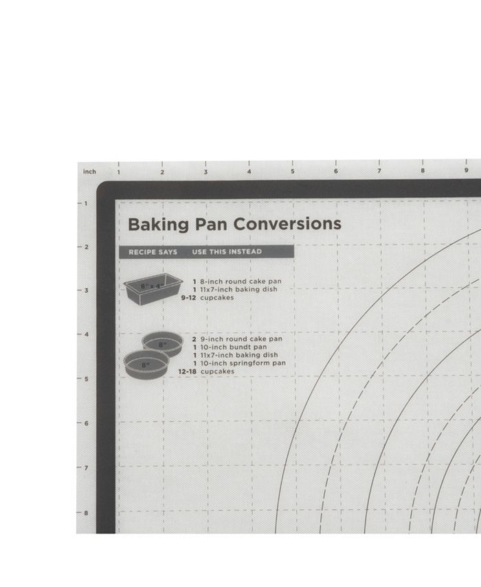 Tovolo Truebake Silicone Pastry Mat with Reference Marks - Macy's