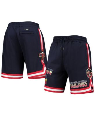 Men's Zion Williamson Navy New Orleans Pelicans Team Logo Player Shorts ...