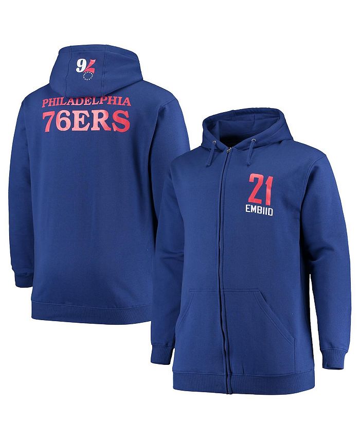 Fanatics Men's Joel Embiid Royal Philadelphia 76ers Big and Tall Player ...