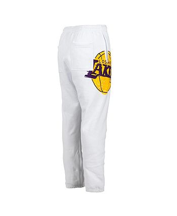 After School Special Men's White Los Angeles Lakers Sweatpants - Macy's