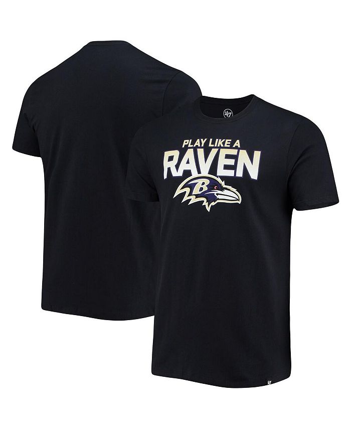 '47 Brand Men's Black Baltimore Ravens Local T-shirt - Macy's