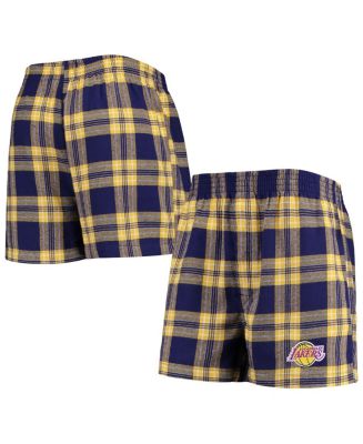 Men's Purple, Gold Los Angeles Lakers Fall '21 Takeaway Boxers - Macy's