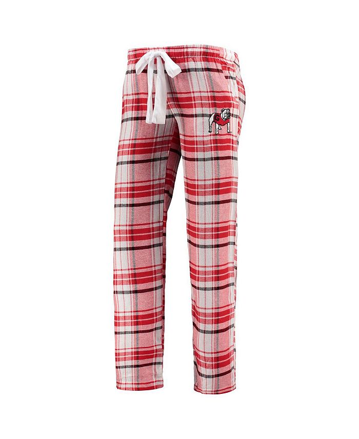 Concepts Sport Women's Red, Black Georgia Bulldogs Accolade Flannel ...