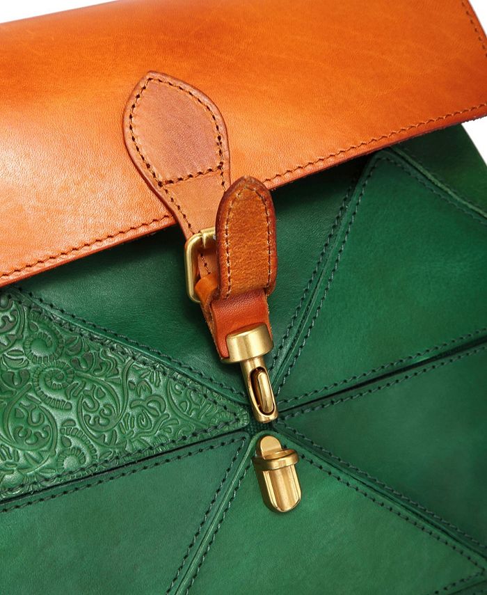 OLD TREND Women's Genuine Leather Prism Backpack - Macy's