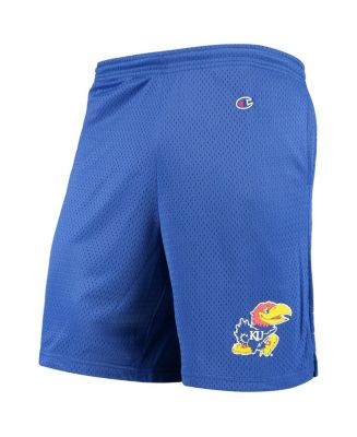 Men's Champion Royal Kansas Jayhawks College Mesh Shorts - Macy's