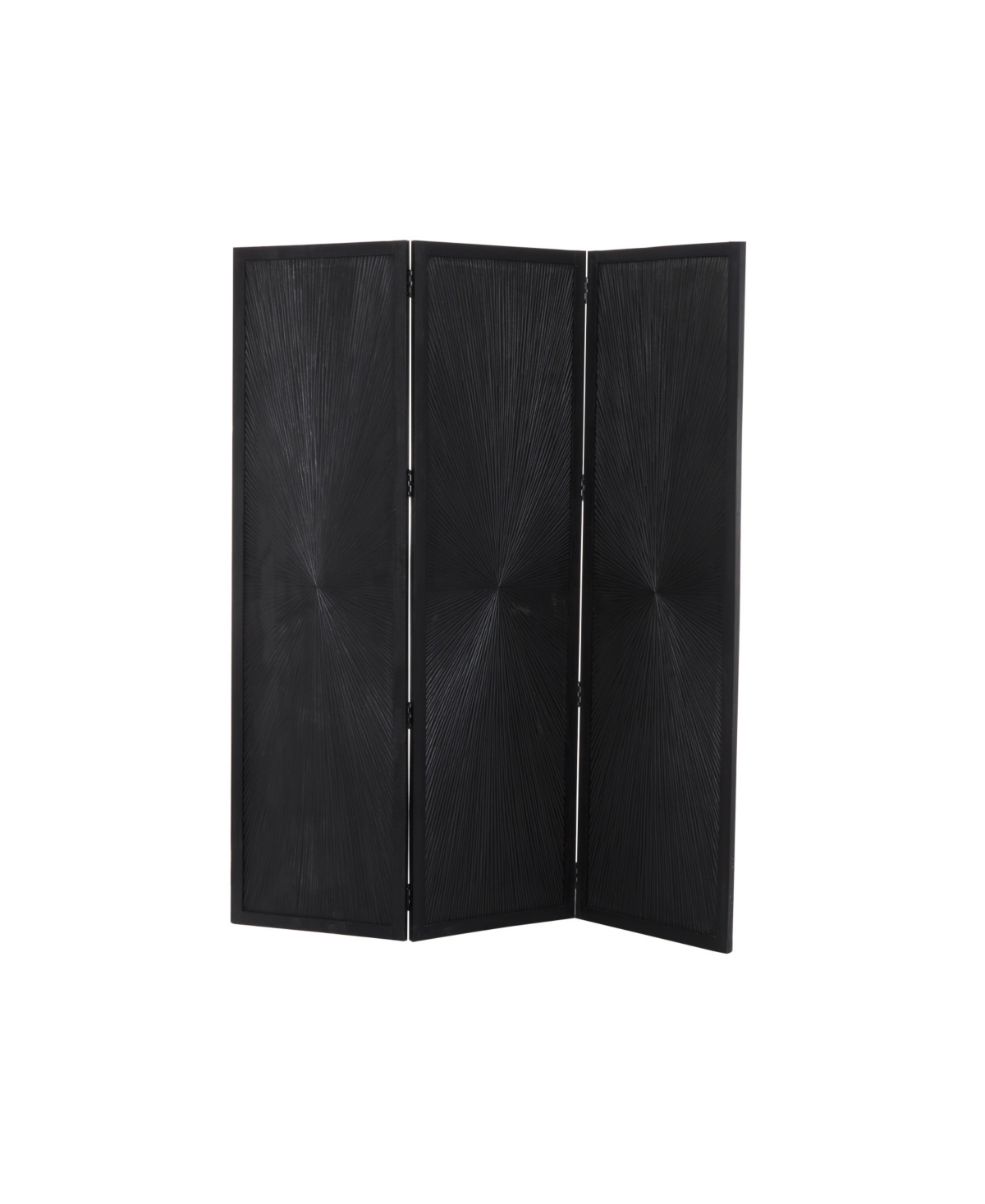 Click here for Mango Wood Contemporary Room Divider Screen - Blac... prices
