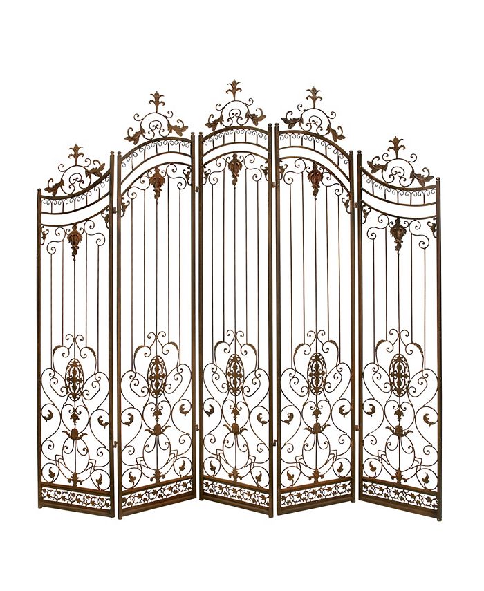 Rosemary Lane Metal Eclectic Room Divider Screen - Macy's