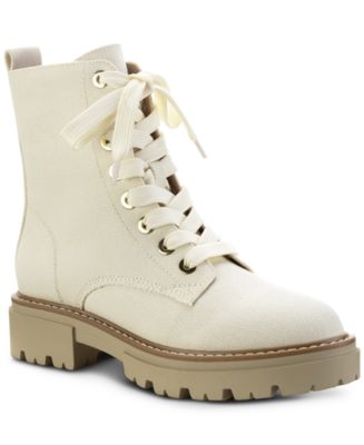 Sun + Stone Tiiaa Lug Sole Combat Boots, Created for Macy's & Reviews ...