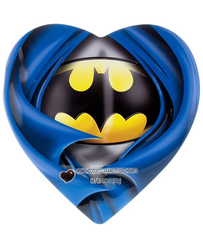 Warner Brothers Batman Valentine's Day Heart Tin with Chocolates - Macy's