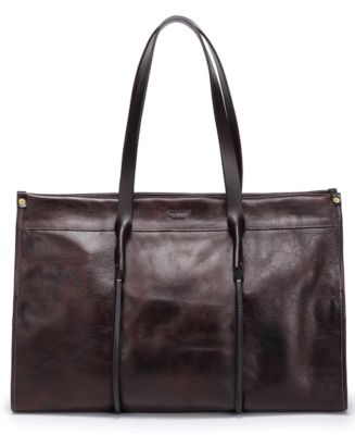 OLD TREND Women's Genuine Leather Spring Hill Duffel Bag - Macy's