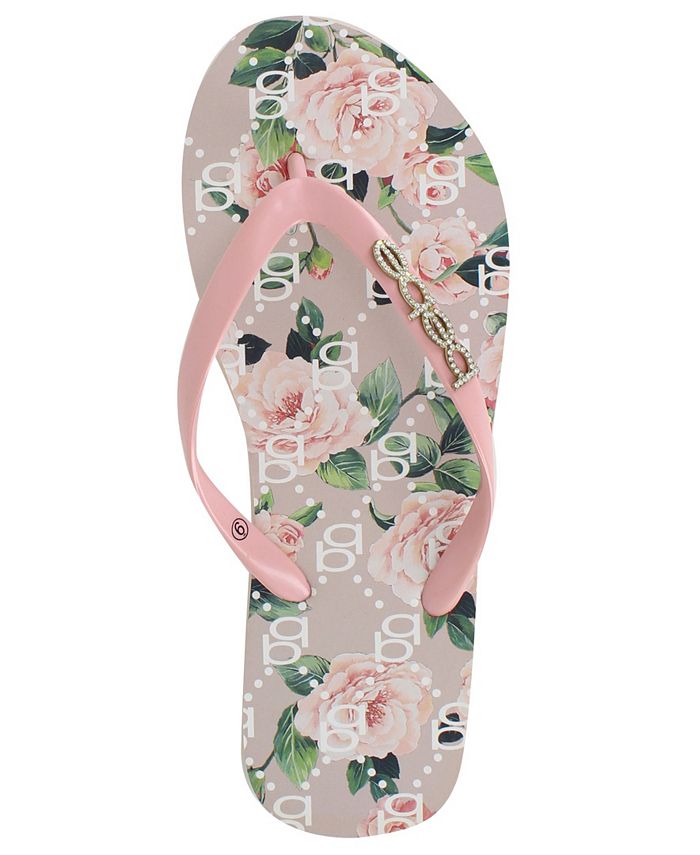 bebe Women's Florissa Flip Flop Sandal & Reviews - Sandals - Shoes - Macy's