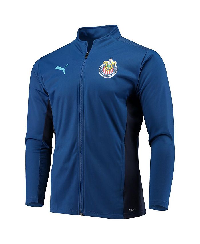 Puma Men's Navy Chivas Training Drycell Full-Zip Jacket - Macy's