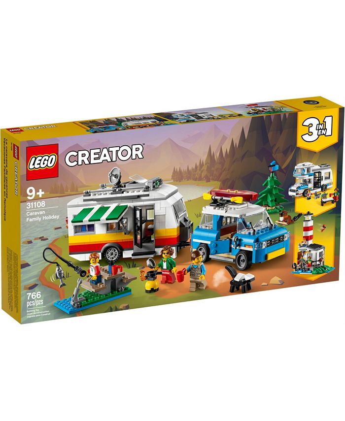 LEGO® Caravan Family Holiday 766 Pieces Toy Set - Macy's