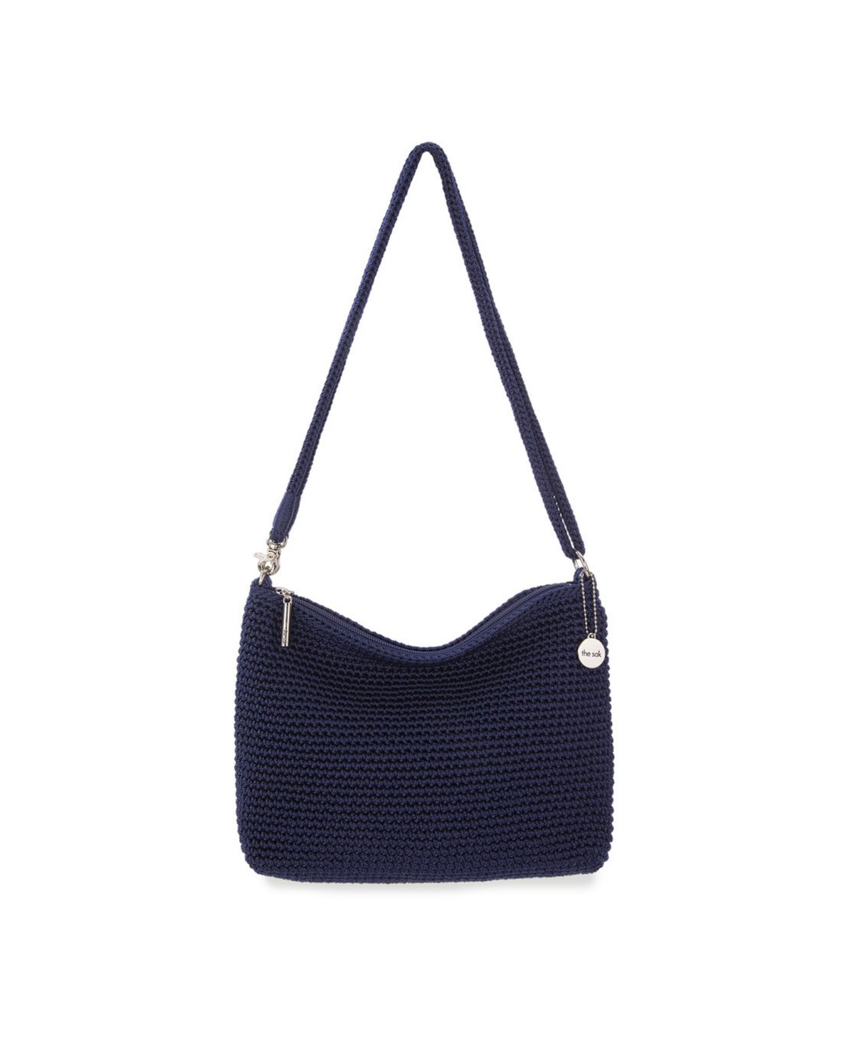 Click here for The Sak Womens Lumi Crochet Crossbody Bag - Denim prices