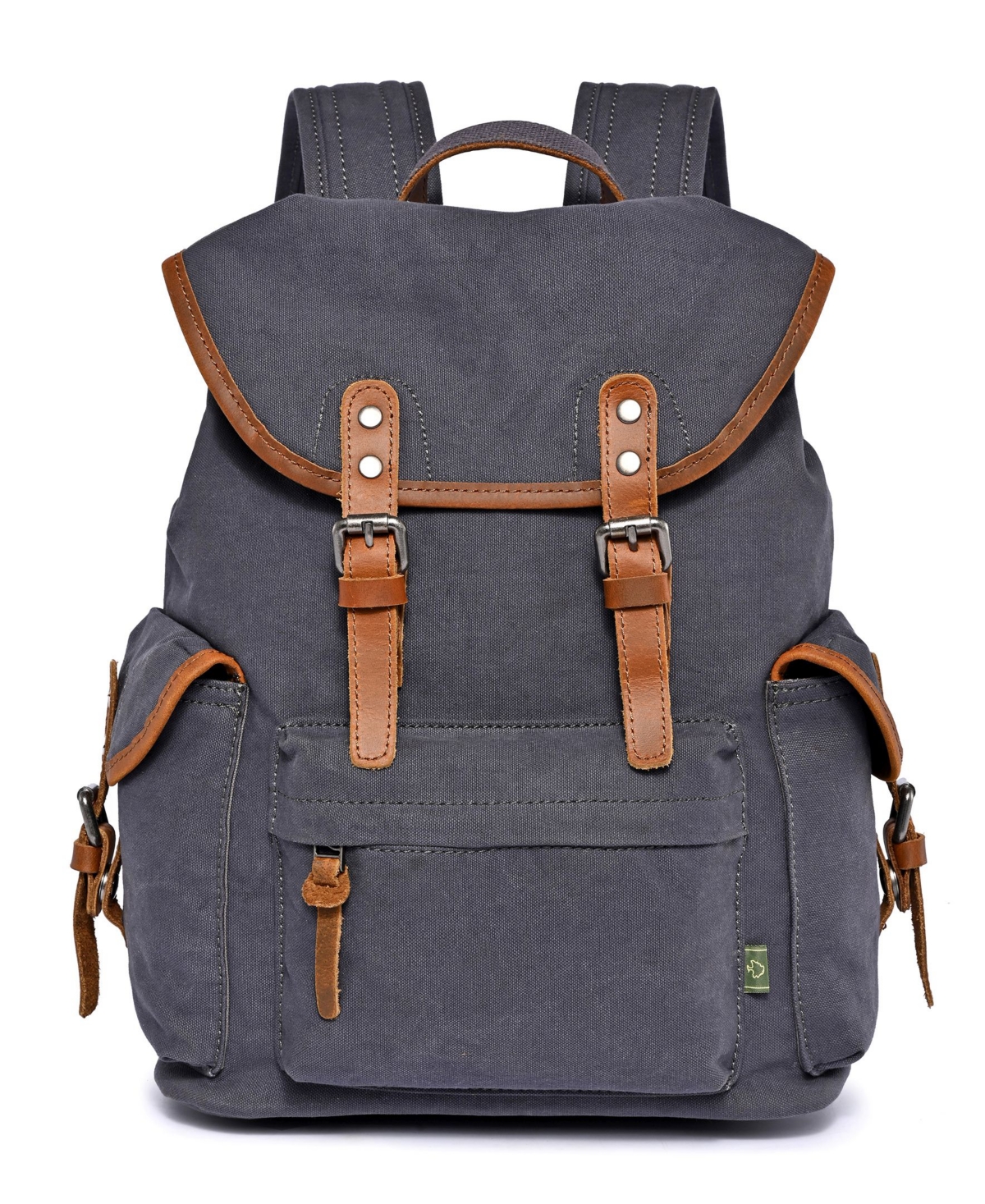 Click here for Tsd Brand Shady Cove Canvas Backpack - Slate prices