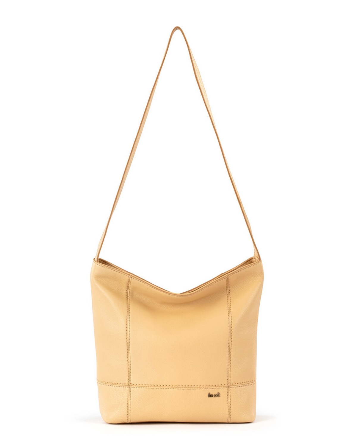 Click here for The Sak De Young Leather Hobo - Buttercup prices