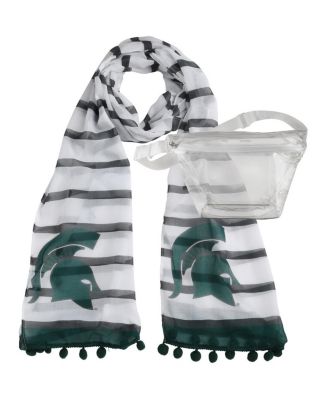 Women's Michigan State Spartans Fanny Pack Scarf Set - Macy's