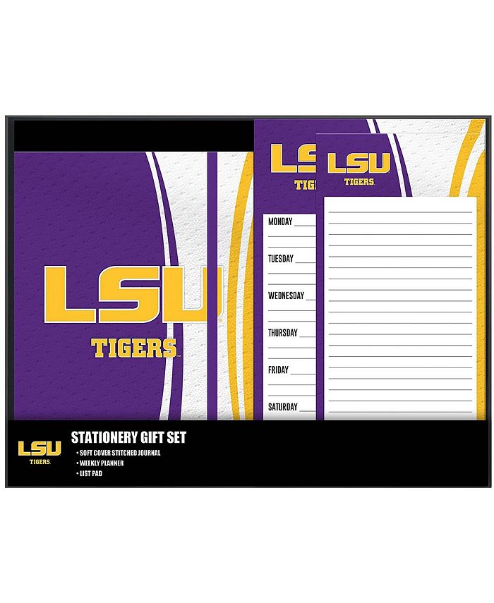 Turner Licensing LSU Tigers Three-Piece Stationery Set - Macy's