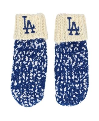FOCO Men's Royal Los Angeles Dodgers Confetti Cream Mittens - Macy's