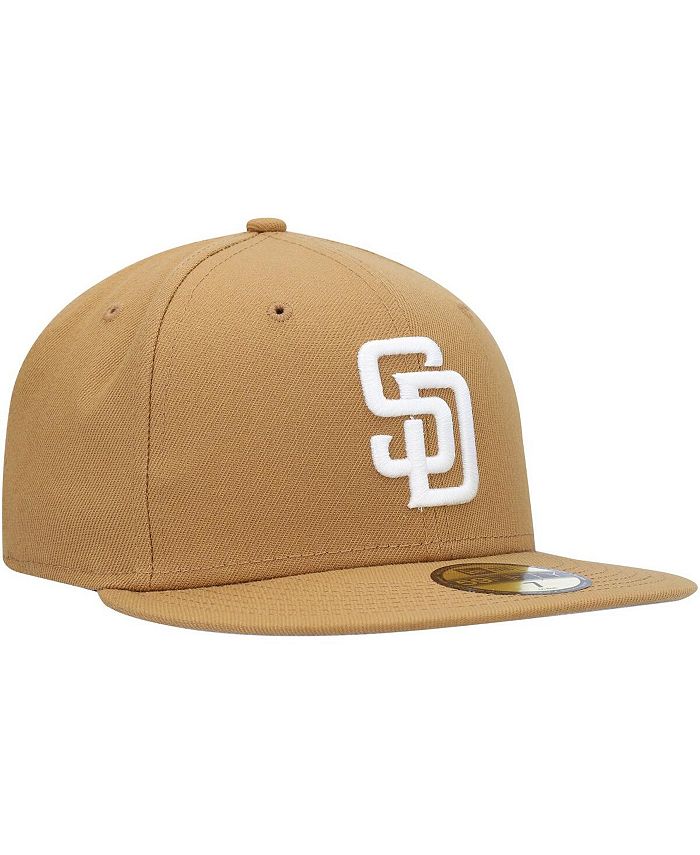 New Era Men's Tan San Diego Padres Wheat 59FIFTY Fitted Hat - Macy's