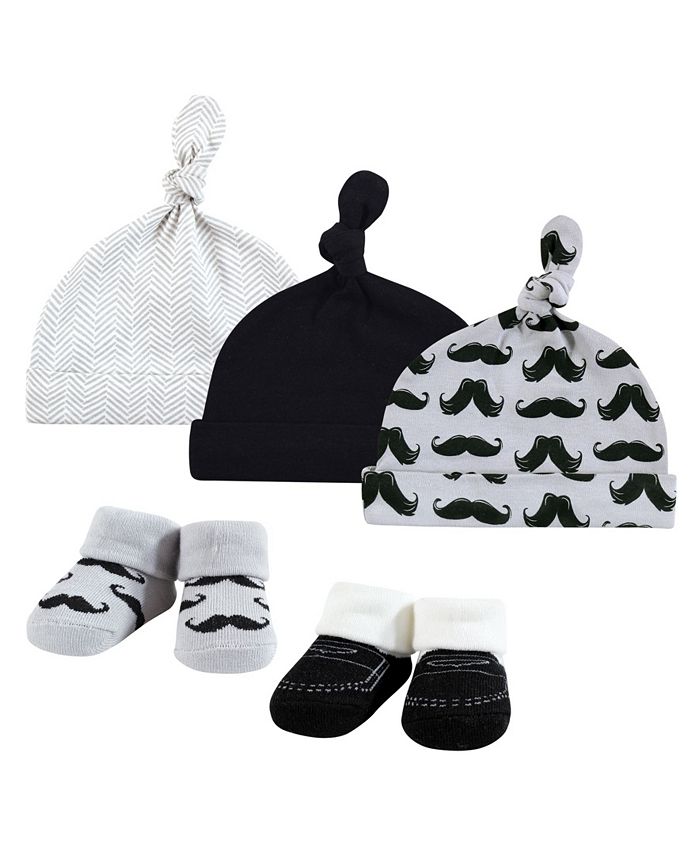 Hudson Baby Boys Cap and Socks, 8-Piece Set - Macy's