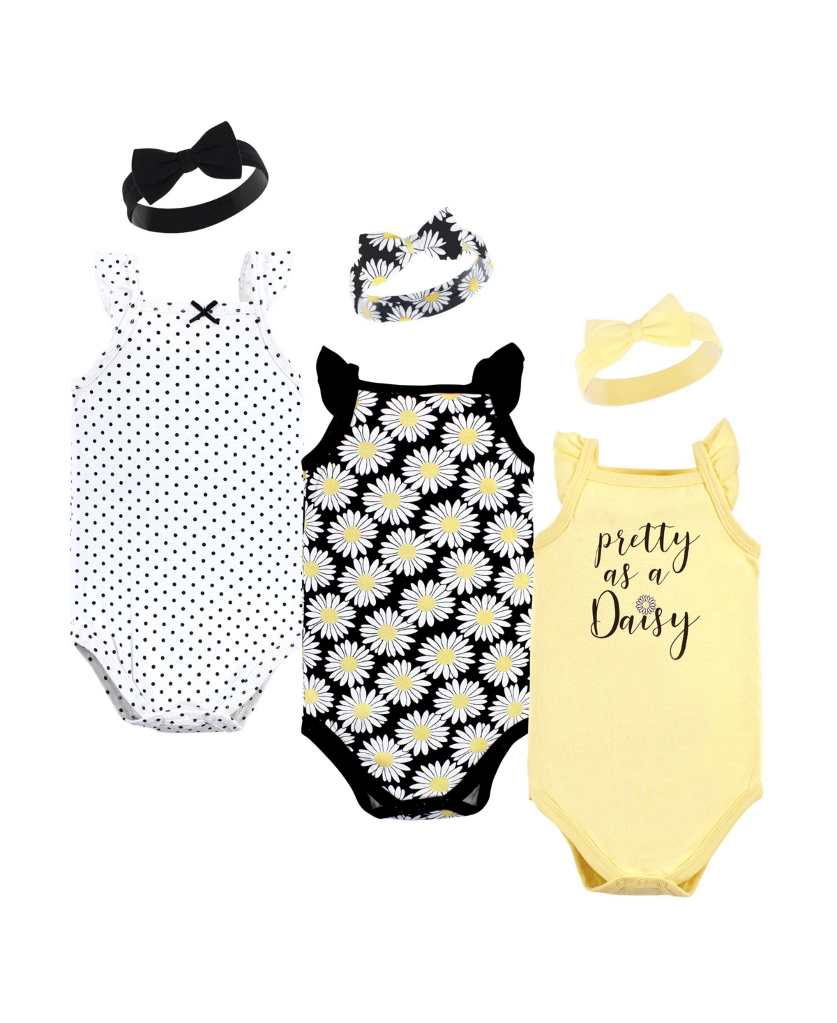 Click here for Hudson Baby Baby Girls Hudson Sleeveless Bodysuit... prices