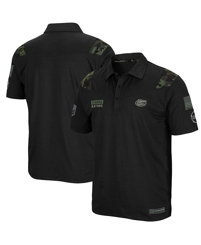 Colosseum Men's Black Florida Gators OHT Military-Inspired Appreciation Sierra Polo Shirt - Macy's