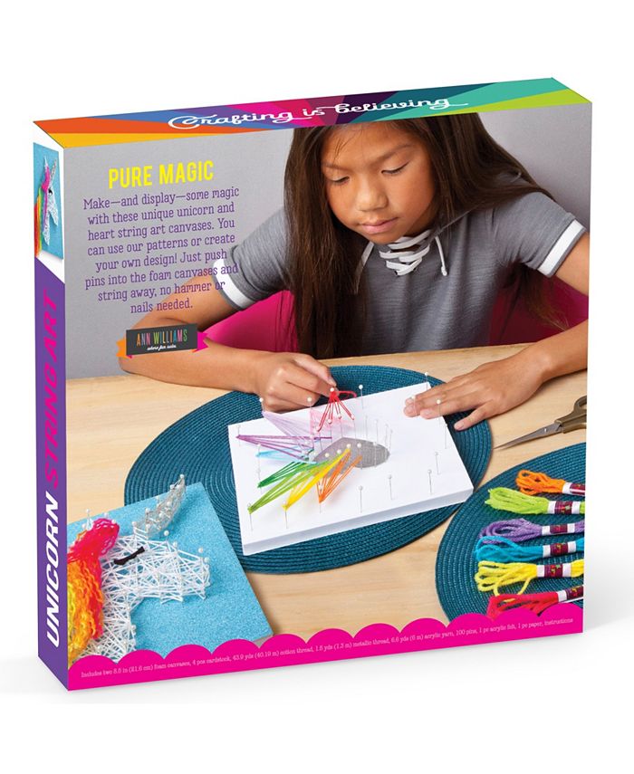 CRAFT-TASTIC Unicorn String Art - DIY - Craft Kit - Macy's