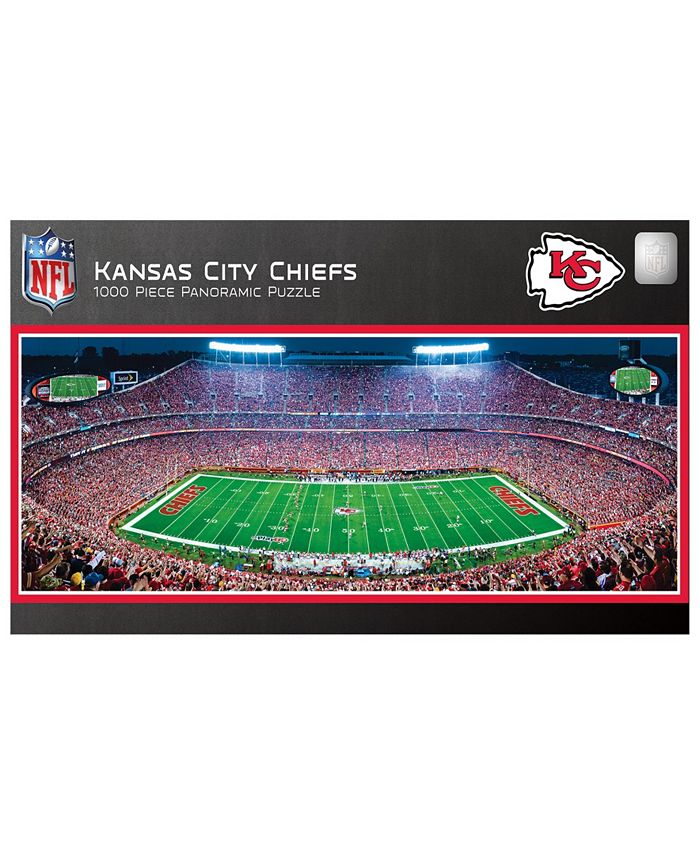 MasterPieces Puzzles - Kansas City Chiefs Stadium Panoramic Puzzle, Set ...