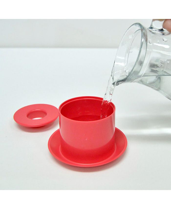 Hitrons Solutions Natural Water Non-Electric Personal Apple Humidifier ...